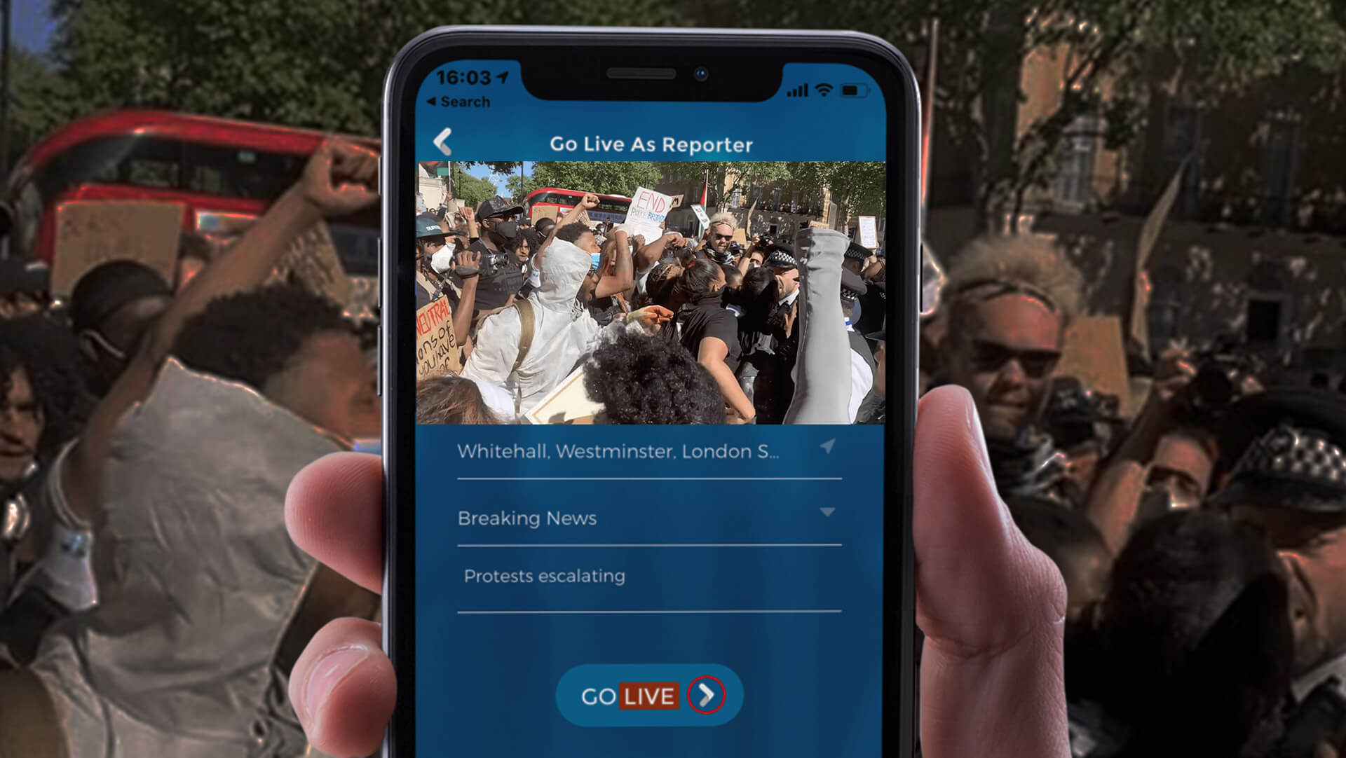 LiveTube: Report Breaking News Live and Get Paid Instantly